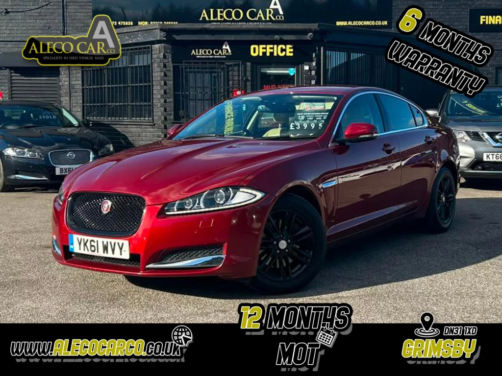 SOLD - Used JAGUAR XF 2012 Red in ARMSTRONG STREET, Lincolnshire ...